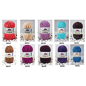 9 Balls Himalaya, Dolphin Baby, Baby Yarn, Knitting Baby, Velvet Yarn, Himalaya Yarn, Baby Yarn, Crochet Yarn, Blanket Yarn, Chenille, Velvet Yarn