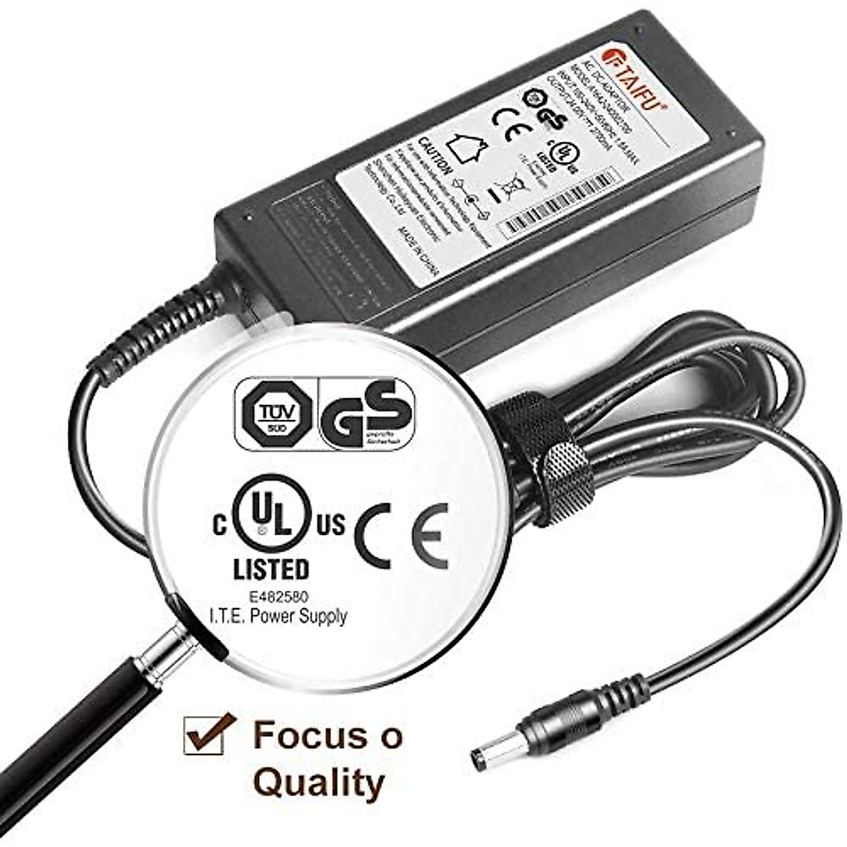 TAIFU 24V Power Supp22ly Cord for Vizio Sound Bar VSB200 VSB207 VSB210WS VHT510 VHT215 VHT210 VSB210 VSB206 VSB206WS VSB205 Soundbar Speaker System AC Adapter P/N 90012422801 S065BP2400250 SB4021-MA1