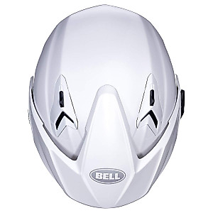 BELL Mag-9 Helmet (Gloss Pearl White - X-Large)