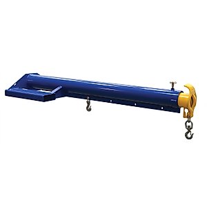 Vestil LM-EBT-4-30 Steel Telescoping Lift Master Fork Truck Boom, 4000 lbs Capacity, Overall LxWxH (in.) 38 x 86.25 x 13-3/16, Overall Extended Length (in.) 151-1/2