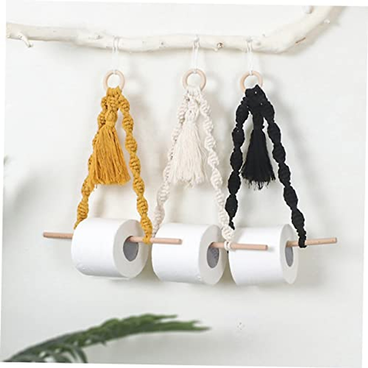 Paper Towel Wall Mount 1Pc Wall Hanging Shelves Paper Holder Bathroom Accessories Paper Rack Tissue Decorative Shelving