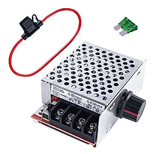 Hosyond PWM Motor Speed Controller DC 7-70V 30A 12V 24V 36V 48V with 30 Amp Fuse