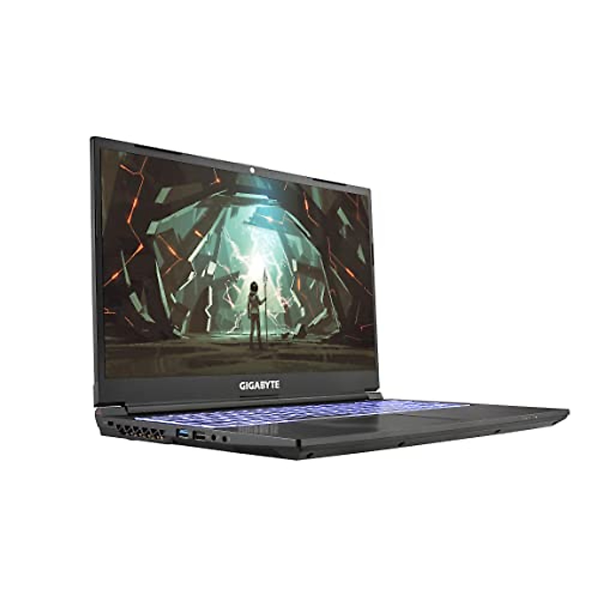 GIGABYTE G5 KF: 15.6" FHD 1920x1080 144Hz, NVIDIA GeForce RTX 4060 Laptop GPU, Intel Core i5-12500H, 8GB DDR4 RAM, 512G SSD, Win11 Home (G5 KF-E3US333SH) Black