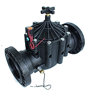 1Pcs 4 Inch Agricultural Irrigation System Hydraulic 220V 24V 12V Lawn Sprinkler Greenhouses Solenoid Valve (Size : 4", Color : 110VAC)