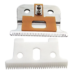 Adjustable Replacement T Blade Trimmer Replacement Blade Compatible with Andis T Outliner gtx Replacement Blade Silver