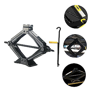 Vaguelly 1 Set Hand Jack Hand Tools tire Repair Tools tire Tool Scissor Jack Portable Jack for car Auto Hand Cranking Jack Steel 2.5 Ton Car Jack Tire Repair Jack Auto Repair Tool Scissors