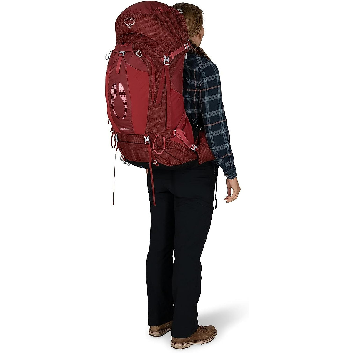 Osprey Aura AG 65 Women's Backpacking Backpack, Enchantment Purple, X-Small/Small