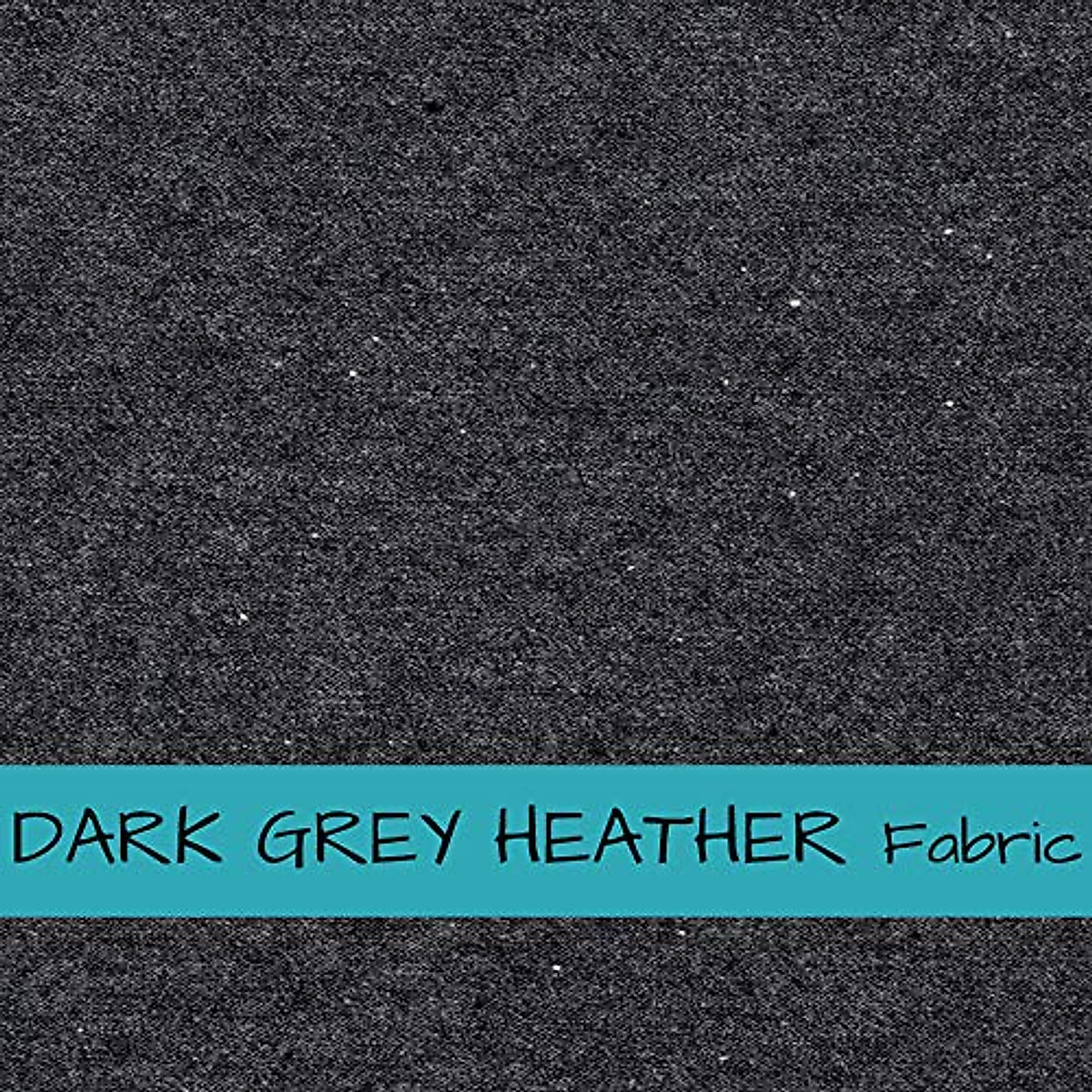 6 Inch Trade Size Paperback Book Cover for Adults in DARK GREY HEATHER Stretch, Fabric Book Sleeve Small for 5.5x8.5 to 6x9 Paperback and Hardcover Books and Journals