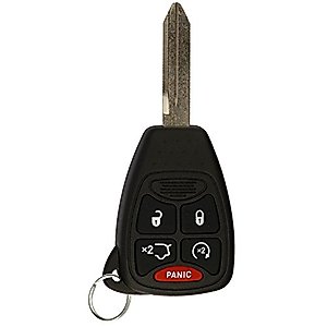 KeylessOption Keyless Entry Remote Control Uncut Car Key Fob Replacement for OHT692427AA KOBDT04A