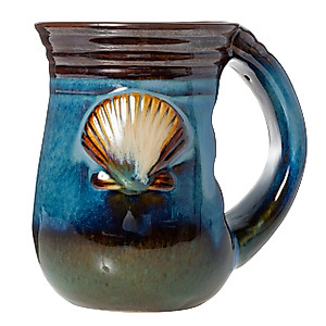 Cape Shore 18oz Stoneware Handwarmer Mug - Multiple Styles Available (Seashell)