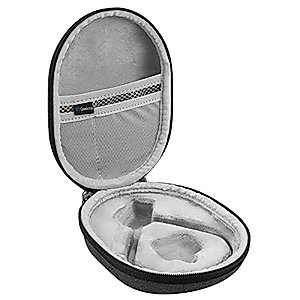 Geekria Shield Headphones Case Compatible with AfterShokz Shokz OpenRun Mini, Air, OpenRun Pro, OpenRun, OpenComm, OpenMove Case, Replacement Hard Shell Travel Carrying Bag with Cable Storage