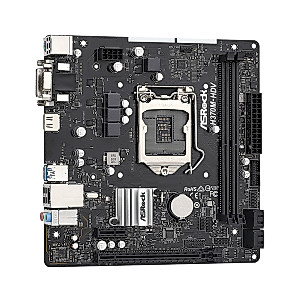 ASRock H370M-HDV LGA1151/ Intel H370/ DDR4/ SATA3&USB3.2/ Micro ATX Motherboard