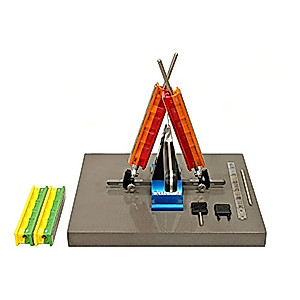 Wicked Edge Knife Sharpener - With Quartz Stone Base