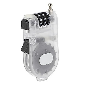 NOLITOY 2pcs Snowboard Security Lock Snowboard Locks Boots Safety Lock Portable Lock Stroller Locks Coded Lock Baby Snowboard Bike Compact Lock Sporting Goods Steel Wire Travel Telescopic