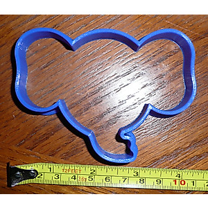 ELEPHANT HEAD ANIMAL COOKIE CUTTER MADE IN USA PR283