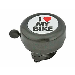 Lowrider I Love My Bicycle Bell Black. for Bicycle Bell, Bike Bell, Bikes, Beach Cruiser, limos, Stretch Bicycles, Track, Fixie