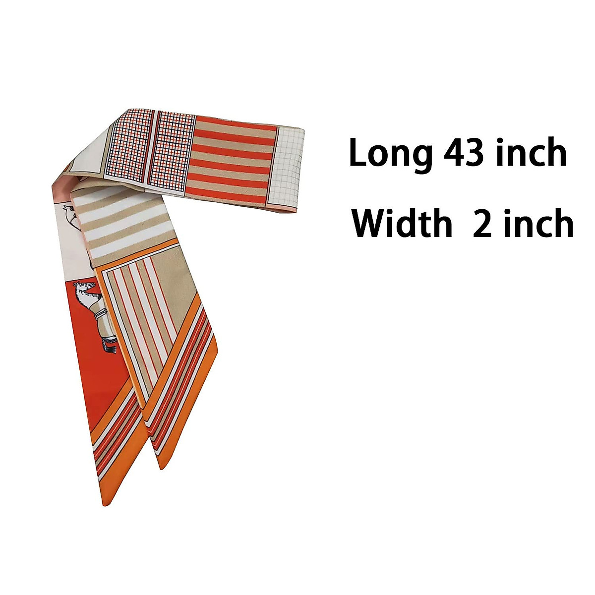 jeunecheval Purse Scarf for Women Bag Scarf Handbag Handle Accessory