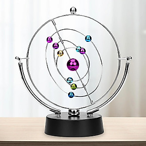 DOTSOG Galaxy Kinetic Art Science Kit Kinetic Art Asteroid Science Desk Toy Home Decorations Electronic Perpetual Motion