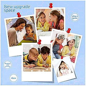 Teepee Play Tent for Kids with Gifts Coloured Flag, Feathers and Carry Case, Indoor Outdoor Playhouse for Baby Toddler, Teepee Toys for Boys and Girls