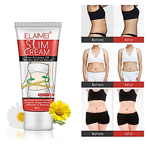 Slimming Hot Cream 2 Pack, Hot Cream for Belly Fat, Fat Burning Cream, Anti-Cellulite Slim Massage Cream - Slimming Cream for Waist, Belly, Buttocks and Thighs, Loose Weight Fast for Women