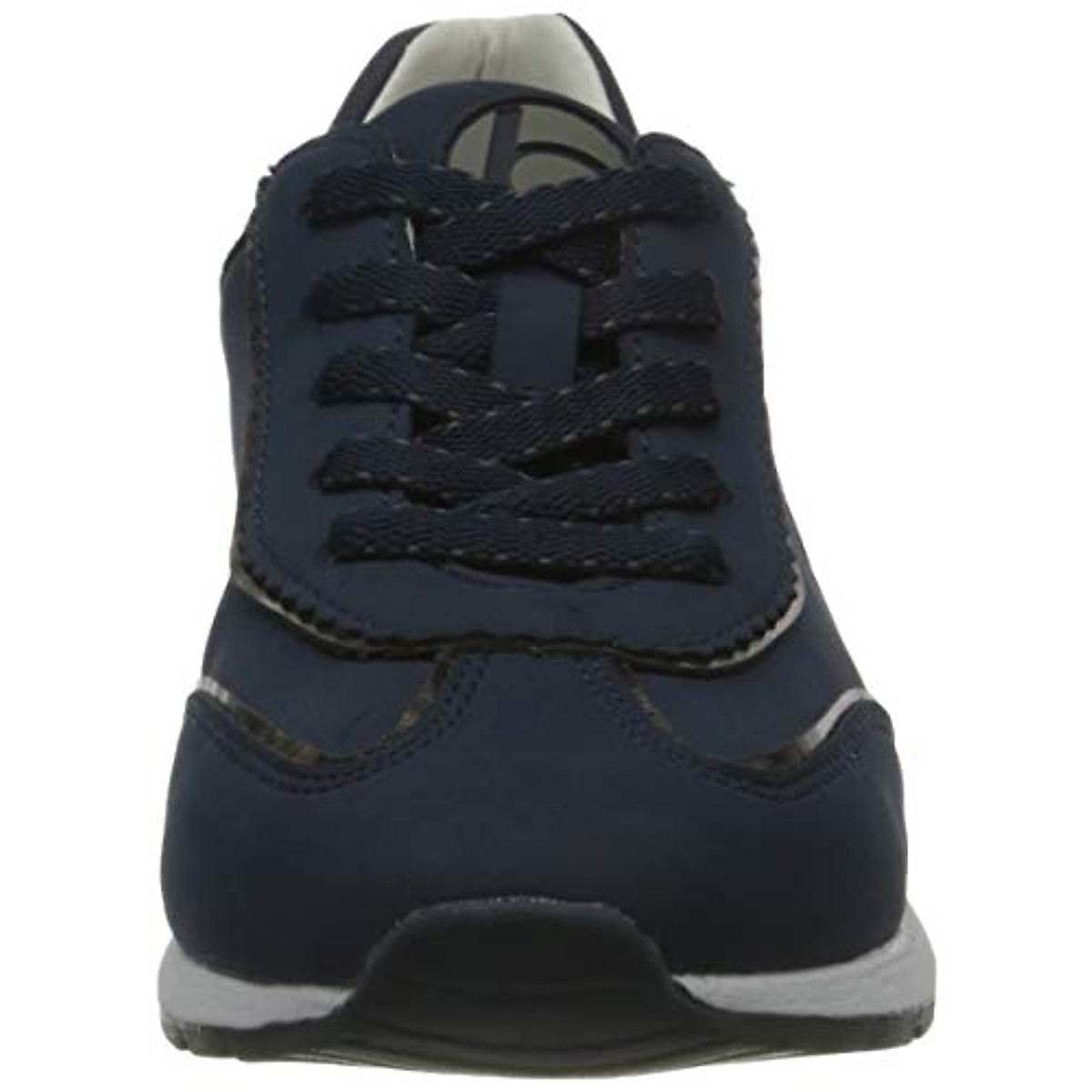 bugatti Women's 431A2U015459 Sneaker, Dark Blue Dark Grey, 4 Big Kid