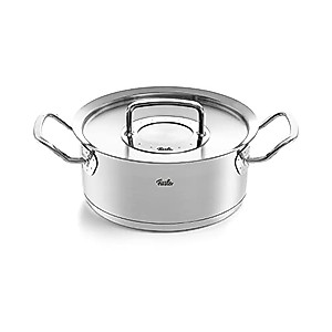 Fissler Original-Profi Collection Stainless Steel 2.7 Quart Rondeau with Metal Lid