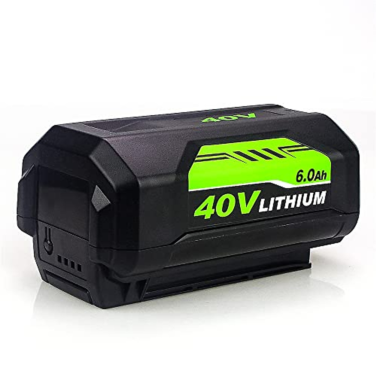 Dosctt 6.0Ah 40 Volt Lithium OP4026 Battery Compatible with Ryobi 40V Battery OP4050A OP40601 OP4026A OP4040 OP4030 OP4050 OP4015 OP40261 OP40201 OP40301 OP40401 with LED Indicator