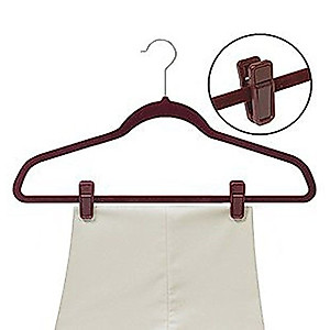 Black Huggable Hangers Finger Clips Huggable Ultra Slim Line Finger Clips Set of 20