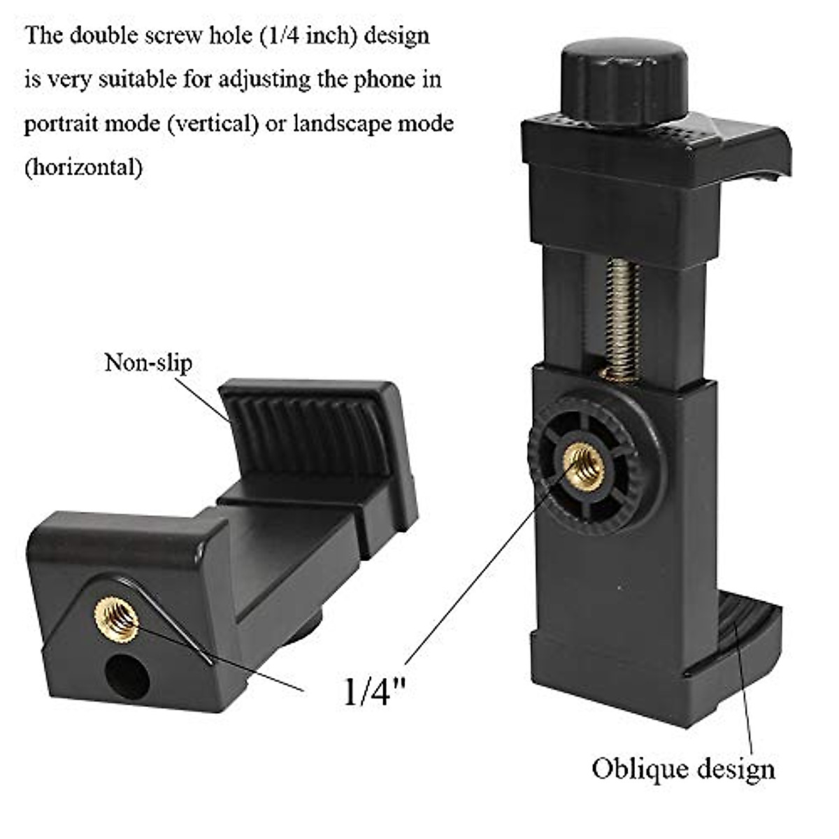 Head-Mounted Mobile Phone Holder,First-Person View Video Outdoor Live Shooting Bracket with Phone Clip(4"-7") for iPhone Samsung Smartphones and GoPro Insta360 Sony DJI Action Camera Head Mount Strap