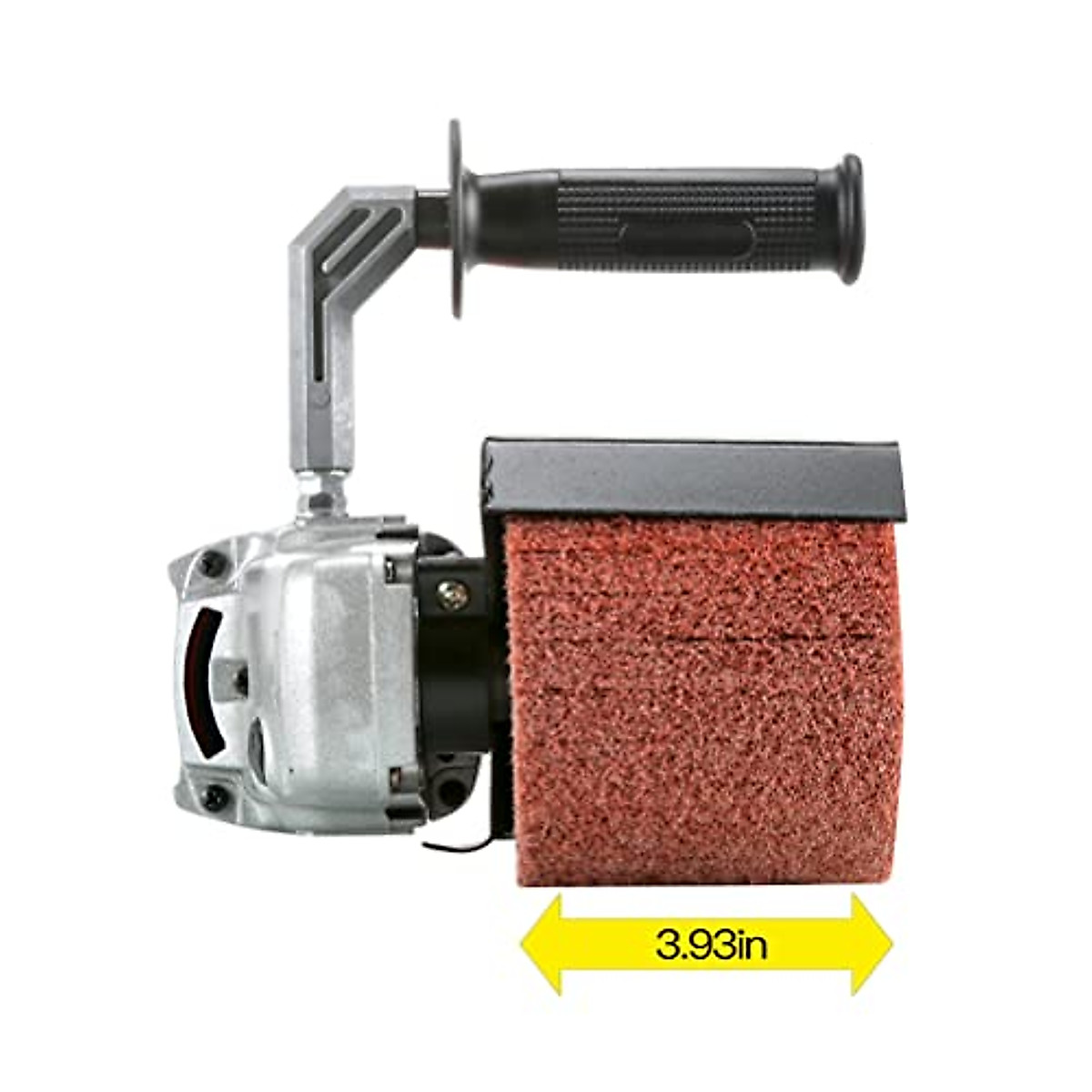 GUIYING ZHANG 1400W Metal Burnishing Polishing Machine,tainless Steel Polisher Handheld Sander Polisher Wheel,3 Polishing Wheels 110V