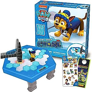 Don't Drop Chase Game Bundle - Ice Breaker Game with Stickers, More (Games for Birthday Party)