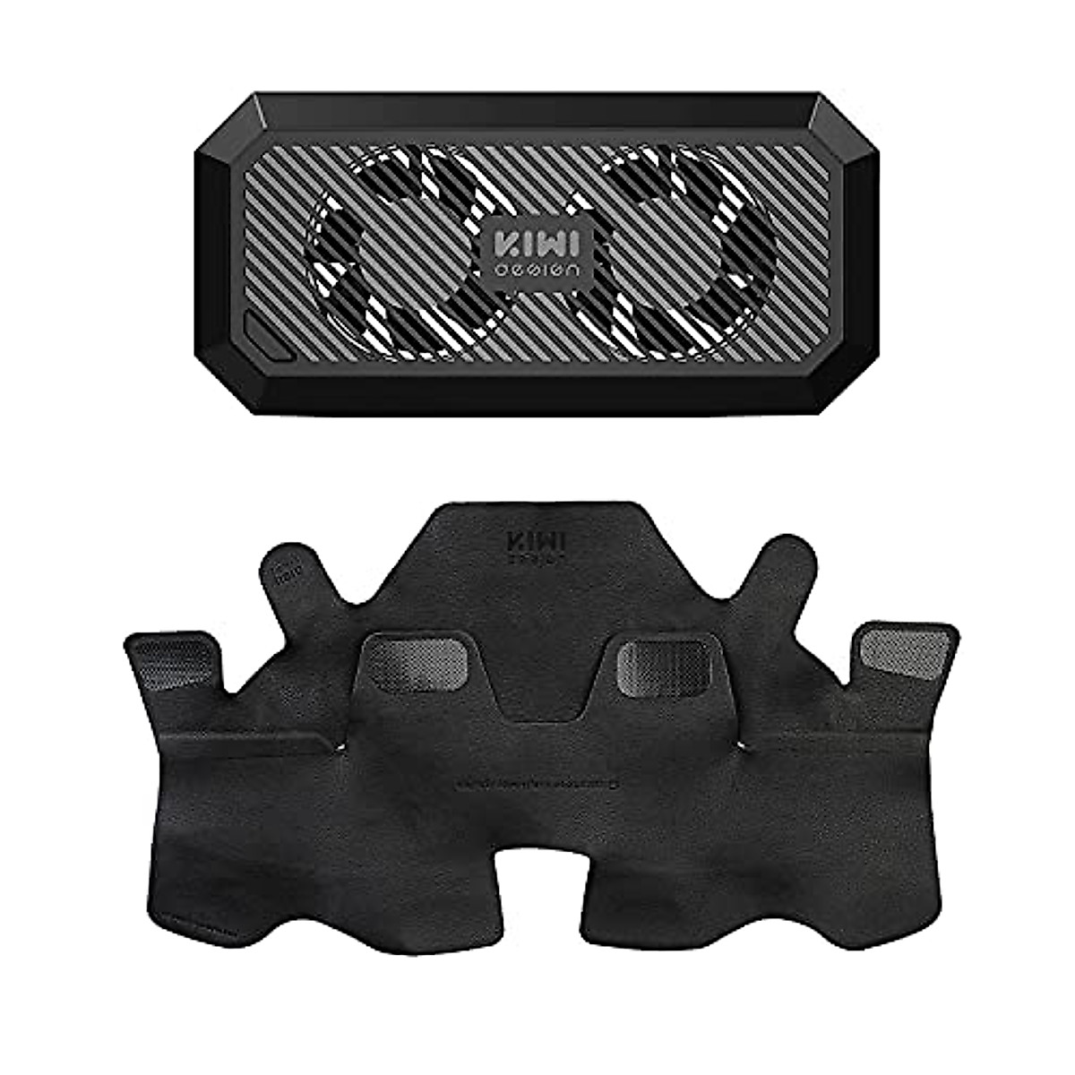 KIWI design USB Radiator Fans Cooling Heat and Sweat-Proof Head Strap Cover for Valve Index Acessories