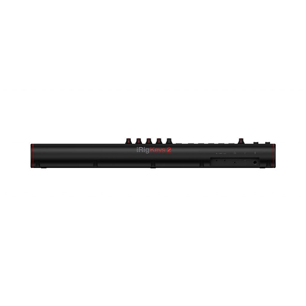 IK Multimedia iRig Keys 2 Pro portable keyboard MIDI controller with 25 velocity-sensitive synth-action keys and headphone output, for iPhone, iPad, Mac, PC, Android
