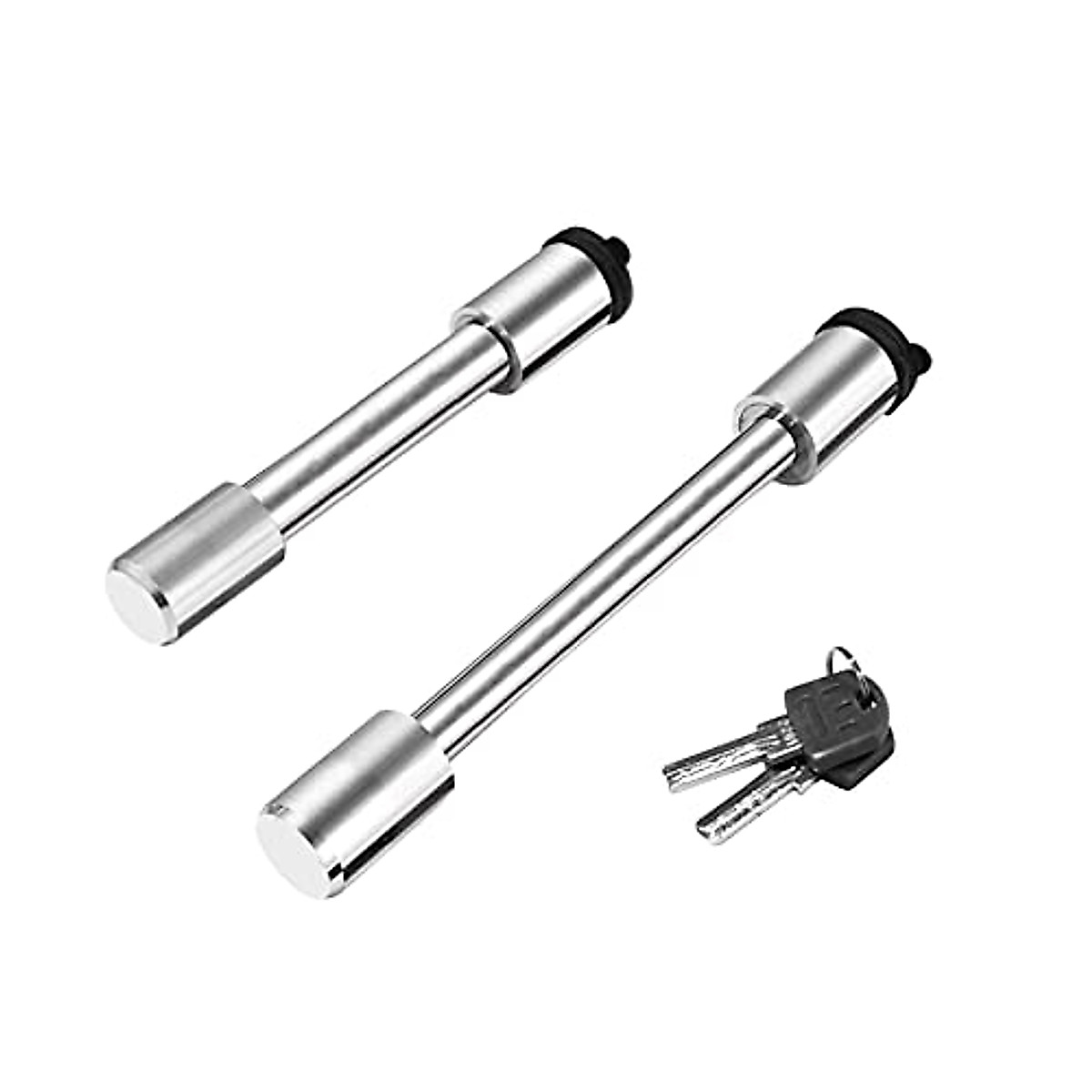 MAXXHAUL 50526 Stainless Steel Locking Hitch Pin Set for 50246 Aluminum Adjustable Ball Mount