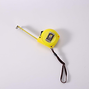 CROWNFURN Bookcase,Metal Frame Display Rack 10 FT / 3 m Tape Measure Metric Retractable Ruler Stainless Steel Measuring Tape 19mm Wide