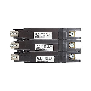 SCHNEIDER ELECTRIC EDB34030 Miniature Circuit Breaker 480Y/277-Volt 30-Amp Electrical Box, Black