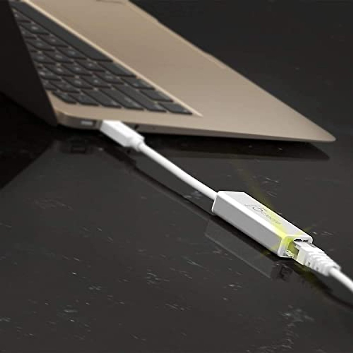j5create USB 3.0 to RJ45 Gigabit Ethernet Adapter, 10/100/1000 Ethernet LAN Network Adapter for Mac, Windows 11/10/8.1/7, Chrome OS, Desktop, Laptop (JUE130)