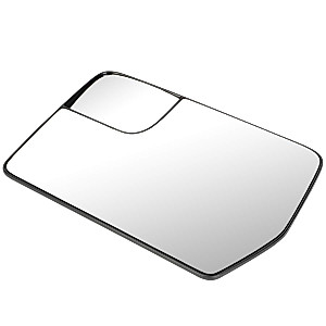 Auto Dynasty BL3Z17K707D OE Style Driver/Left Side Mirror Glass Lens w/Spotter Glass Compatible with Ford F150 11-14