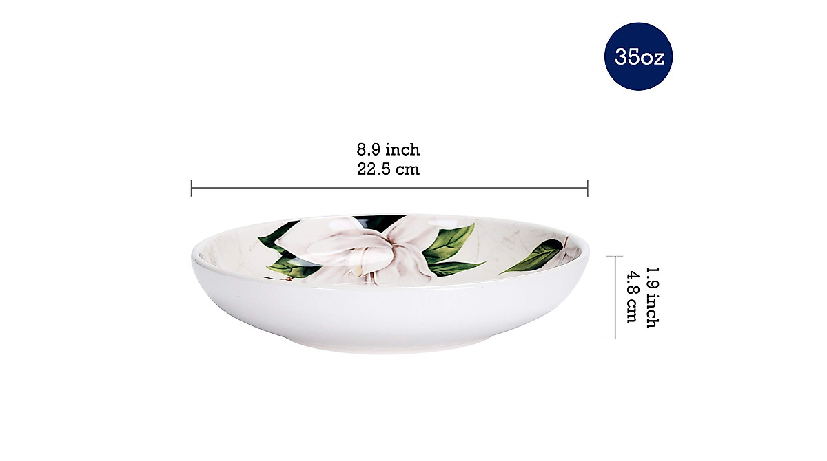Bico Magnolia 12 pcs Dinnerware Set - Stylish & Safe