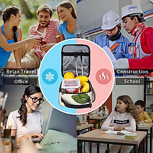 DICITNET Lunch Bag Pickle Cucumber Lunch Box Reusable Insulated Lunch Bag Ladies Men's Lunch Box Suitable for Camping Office School