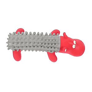 Sosoport Pet Latex Toys Teeth Cleaning Toy Dog Teething Toy Dog Chewing Toy Vocalizing Dental Care Toy Dog Supply Puppy Chewing Toy Adorable Dog Toy Puppy Toy Dog Chew Toy