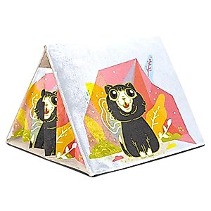 Y-DSIWX Guinea Pig Hideout Cozy Hamster House Cave for Bunny Chinchilla Hedgehog Small Animal Cat Cute