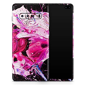 DesignSkinz Liquid Abstract Paint V5 Protective Vinyl Decal Wrap Skin Cover Compatible with The Samsung Galaxy S20 (Screen Trim & Back Glass Skin)