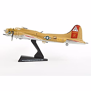 Postage Stamp PS5402-3 USAF B-17G Nine O Nine 1:155 Scale Flying Fortress Diecast Display Model with Stand