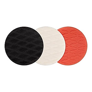 Amazon Basics Buffing Pad Kit - 5.5-Inch, 3-Pack