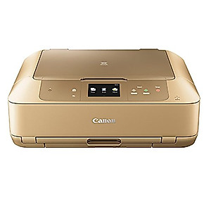 Canon MG7720 Wireless All-In-One Printer with Scanner and Copier: Mobile and Tablet Printing, with Airprint™ and Google Cloud Print compatible, Gold