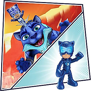 PJ Masks Animal Power Hero Animal Trio Playset, with 3 Toy Cars and Action Figures, Preschool Toys, Superhero Toys for 3 Year Old Boys and Girls and Up