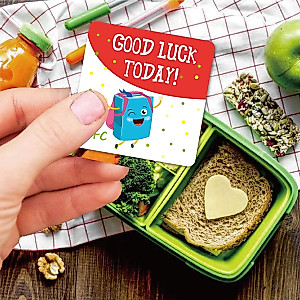 Fantasyon Lunch Box Notes for Kids, 60 Pcs Cute Positive Affirmation Lunch Box Cards for Kindergarten Kids, Inspirational and Motivational Love Lunchbox Notes for Boys Girls