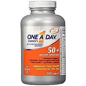 One A Day Womens 50 Plus Healthy Advantage 200 Tablets