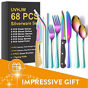 3 PCS Rainbow Paring Knife with Sheath, Pro Sharpness Kitchen Knives, Bring Life Color, Make Living Better-3.5 inch Stainless Steel Knife